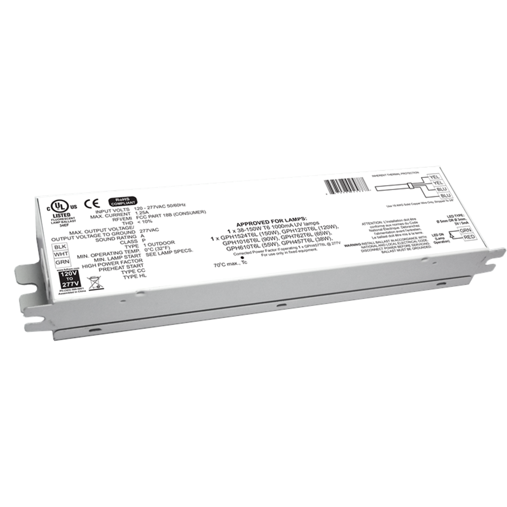 Electronic UV Ballasts – Green Electrical Supply
