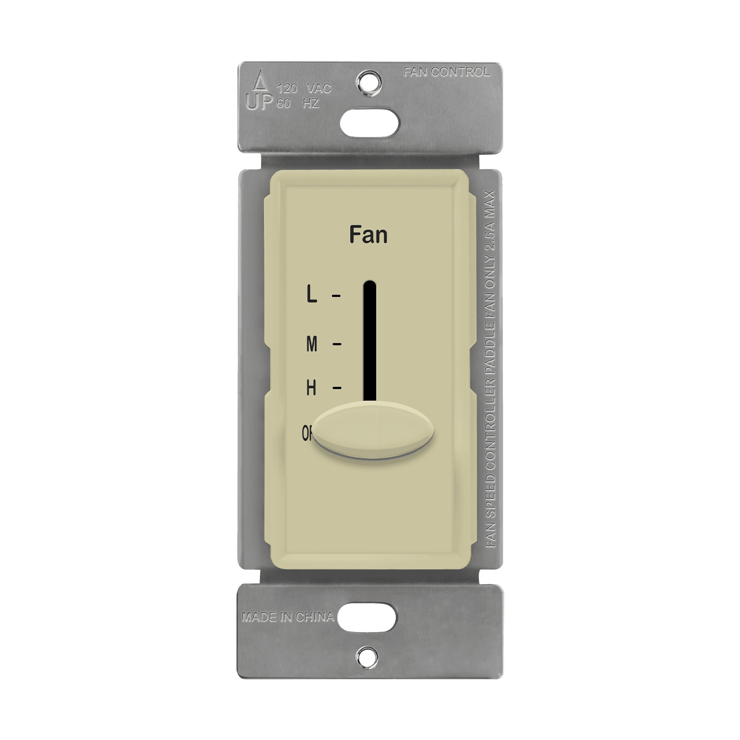 3 Speed Slide Fan Control Switch – Green Electrical Supply