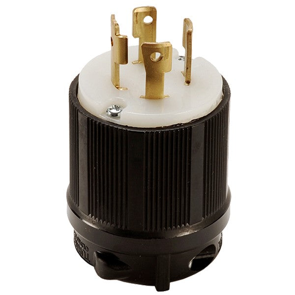 NEMA L16-30P Twist Lock 480V 3 Pole 4 Wire 30A Plug – Green Electrical ...