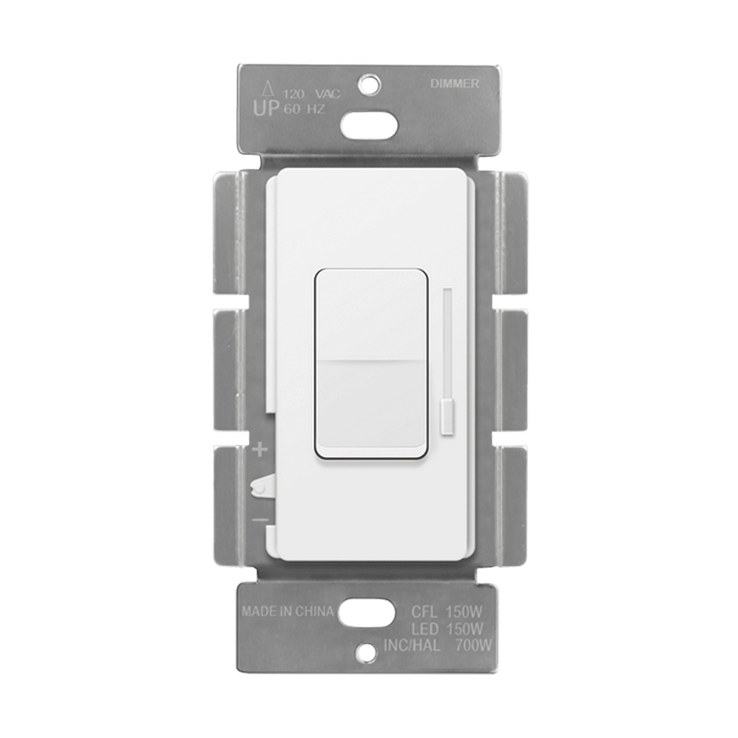 Single Pole and 3 Way Slide Dimmer With Large Switch – Green Electrical ...