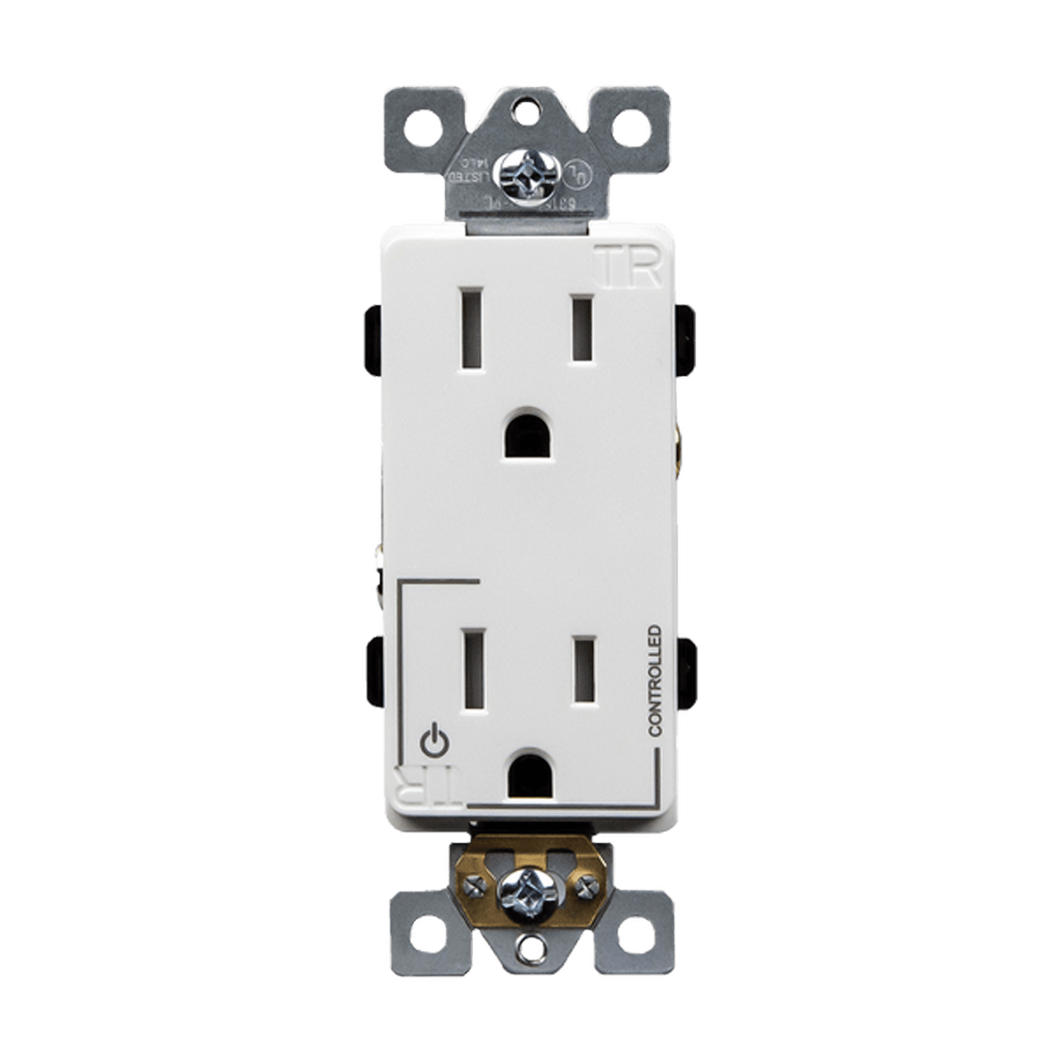 15A Tamper Resistant Back Wired Controlled 5-15R Decorator Receptacle ...
