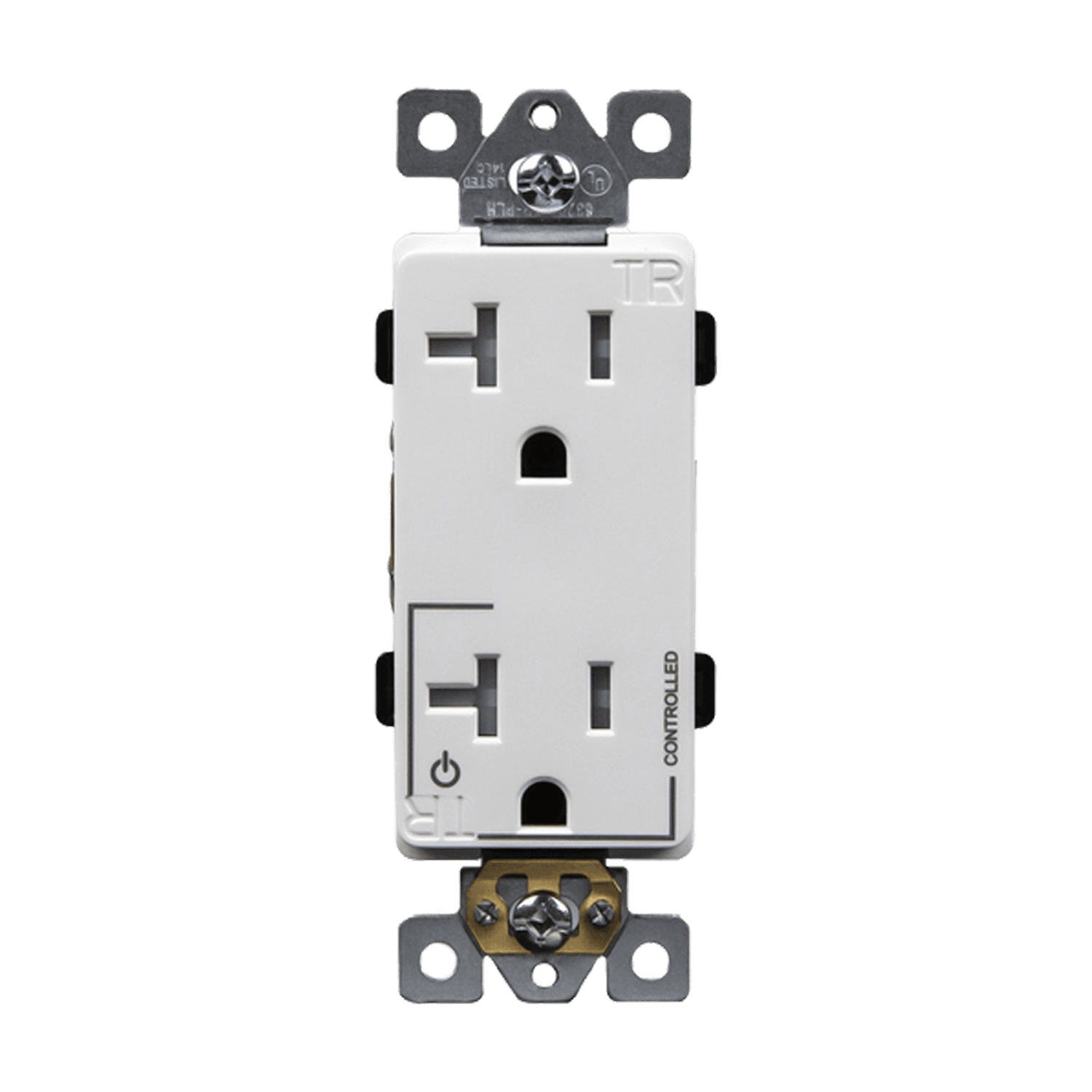 20A Tamper Resistant Back Wired Controlled 5-20R Decorator Receptacle ...