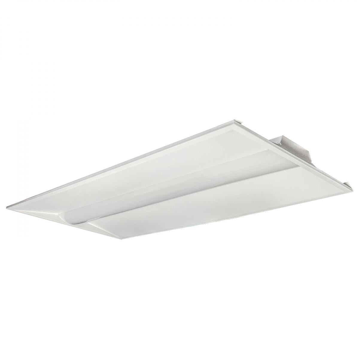 2x4 30/40/50 Watt LED Emergency Single Basket Troffer 3500/4000/5000K ...