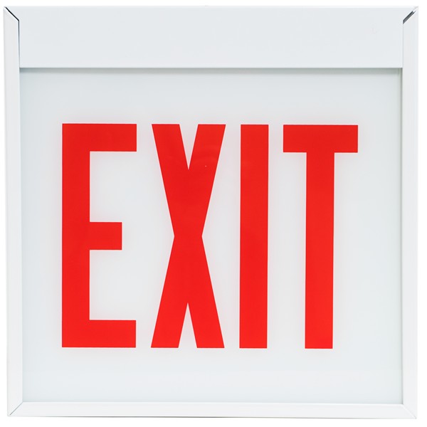 Exit Glass Panels for Chicago Code LED Exit and Exit/Emergency Signs ...