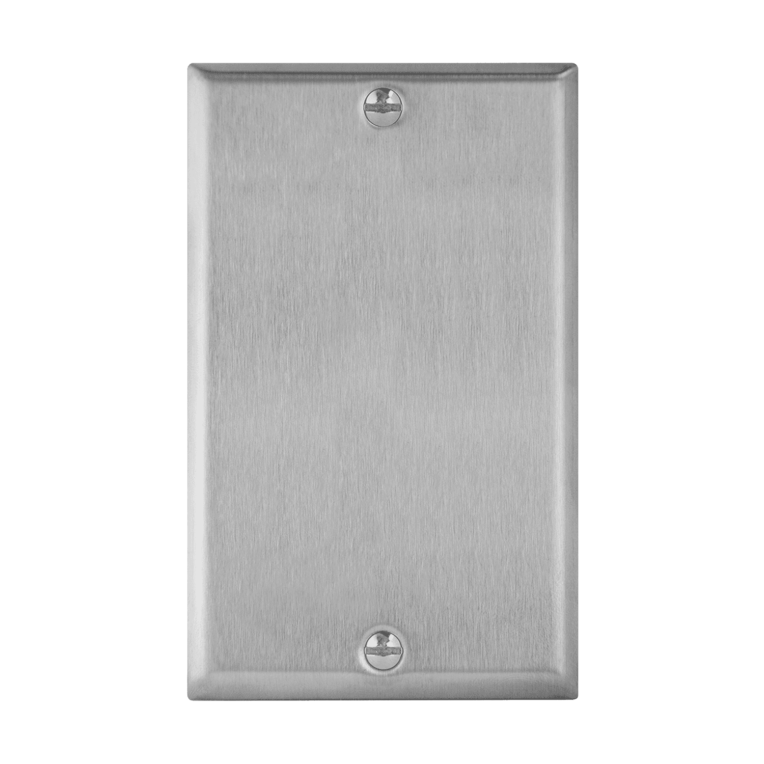 Stainless Steel Blank Cover One Gang Wall Plate – Green Electrical Supply