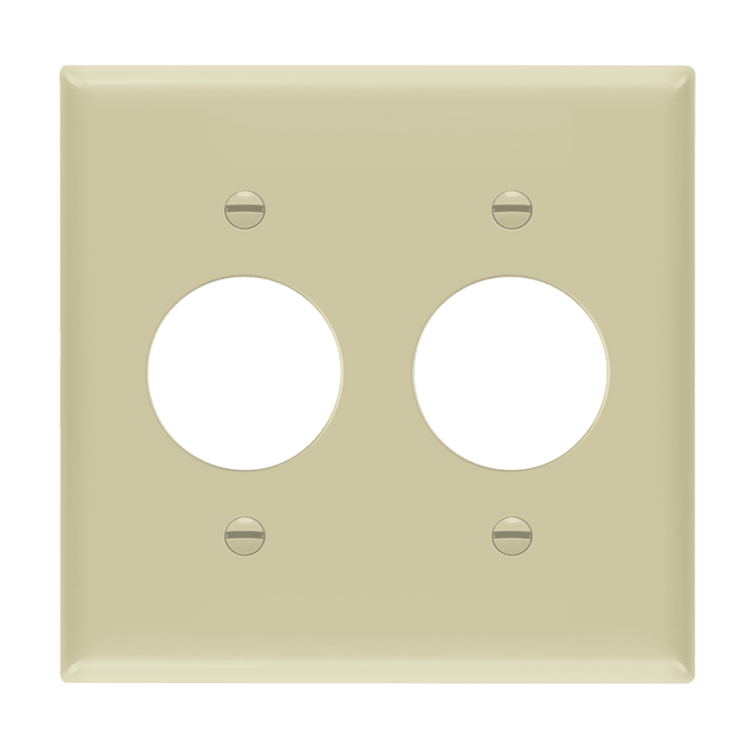 Single Receptacle Two Gang Wall Plate – Green Electrical Supply