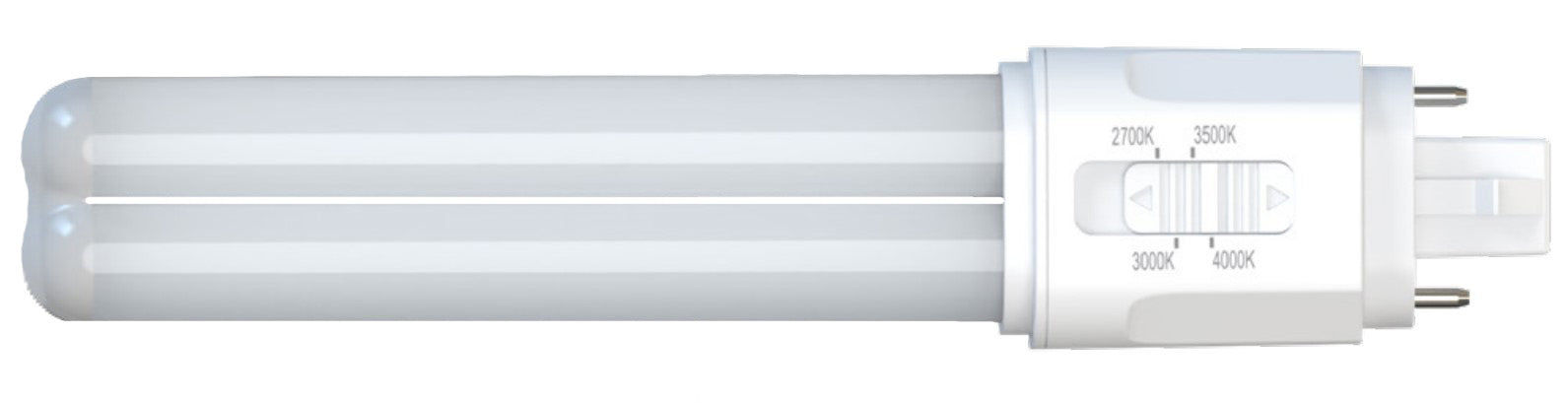 9 Watt Type A/B LED G24d LED PL Light Bulb Gen 4 2700/3000/3500/4000K ...