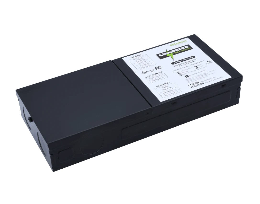 LD-XD-UNV40-24 40 Watt 24VDC Electronic Dimmable Driver – Green ...