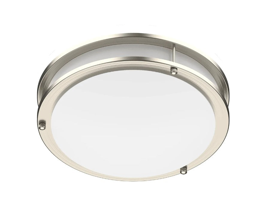 14 Inch 20 Watt ProLED Flush Mount Double Ring Light Fixture 2700/3000 ...