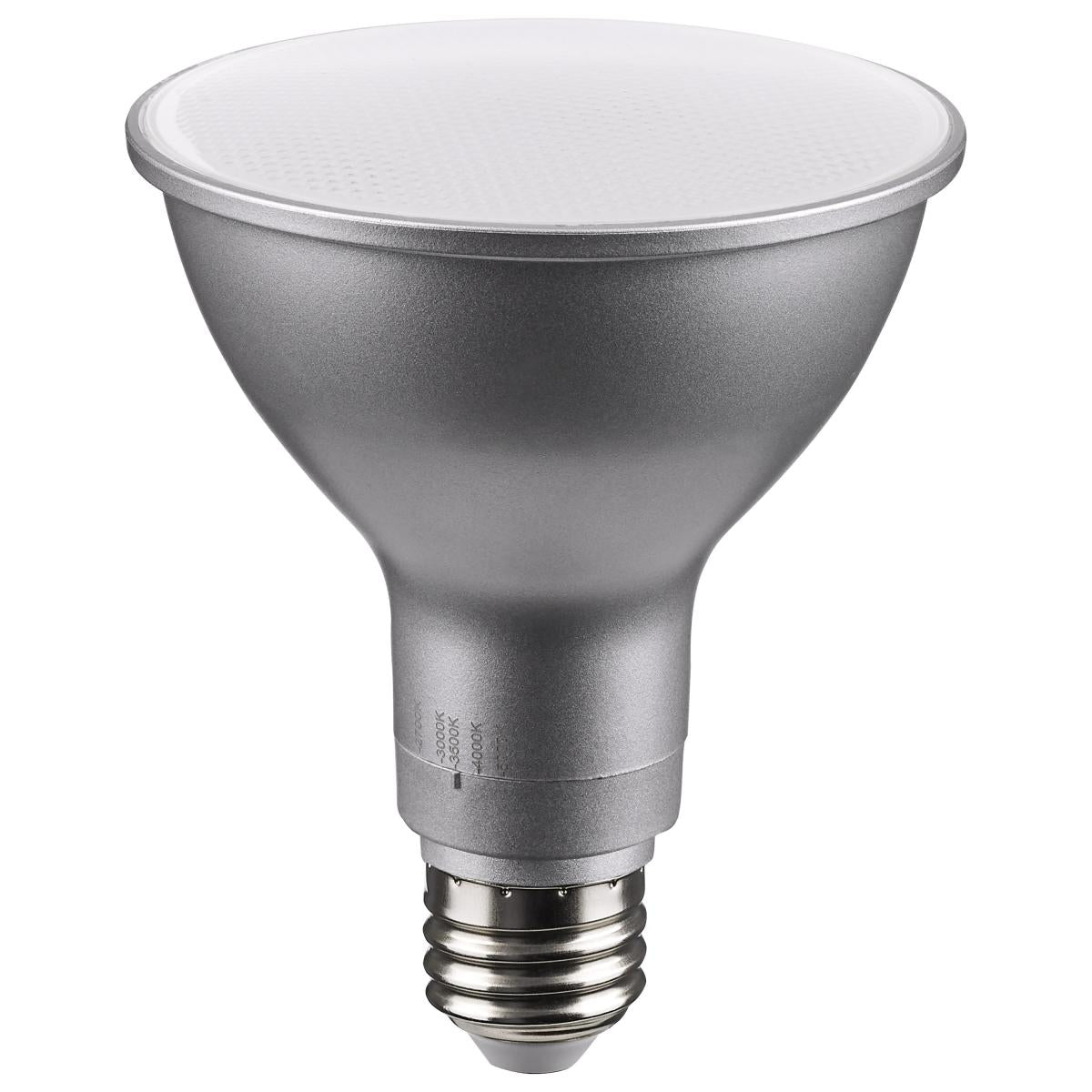 11 Watt LED 25 Degree Color Selectable Long Neck PAR30 Light Bulb 2700 ...