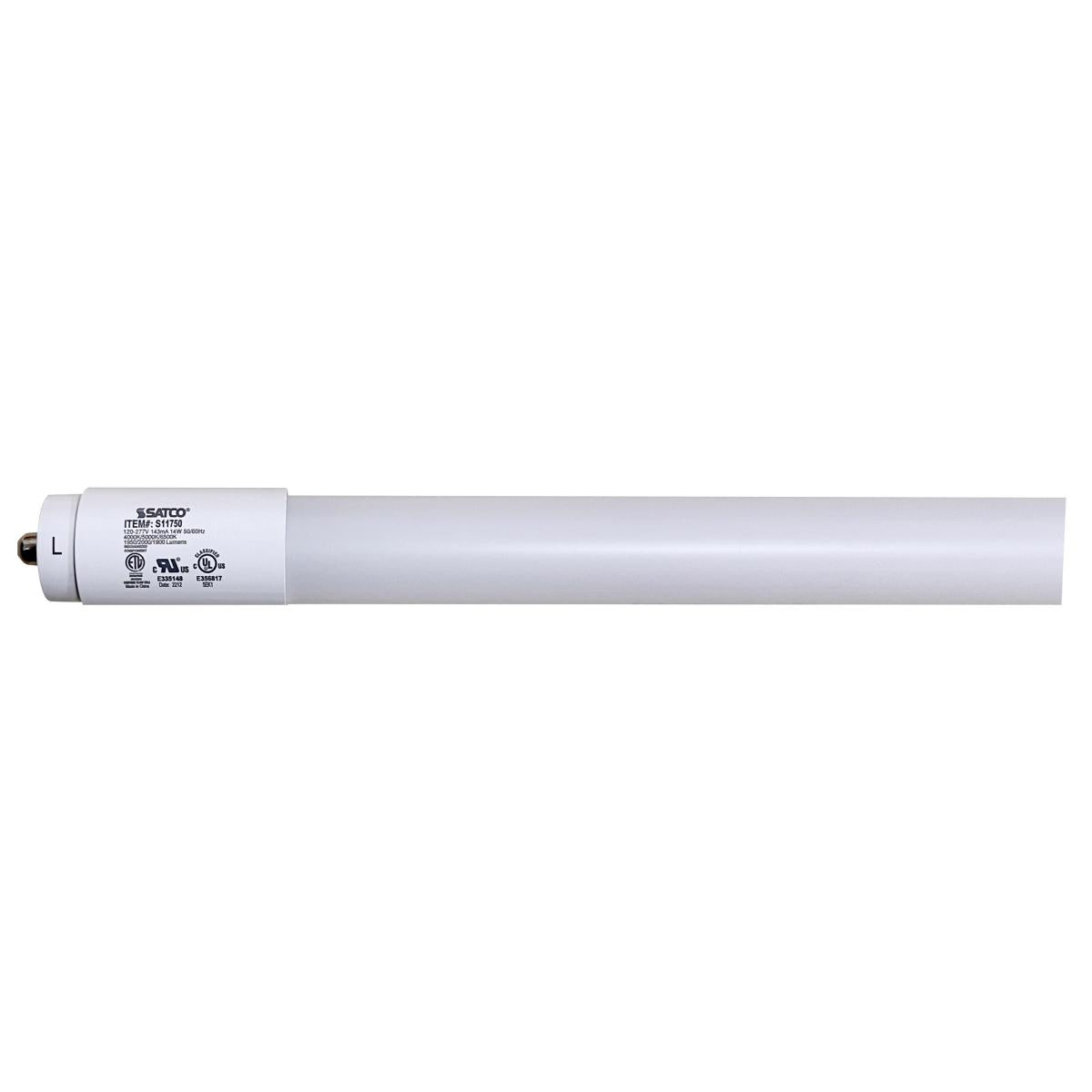 4 Foot 14 Watt LED Fa8 Color Selectable Tube Light 4000/5000/6500K ...