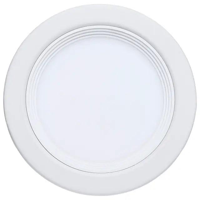 4 Inch 10 Watt LED 120V Stepped Baffle Fire Rated Downlight 2700K/3000 ...