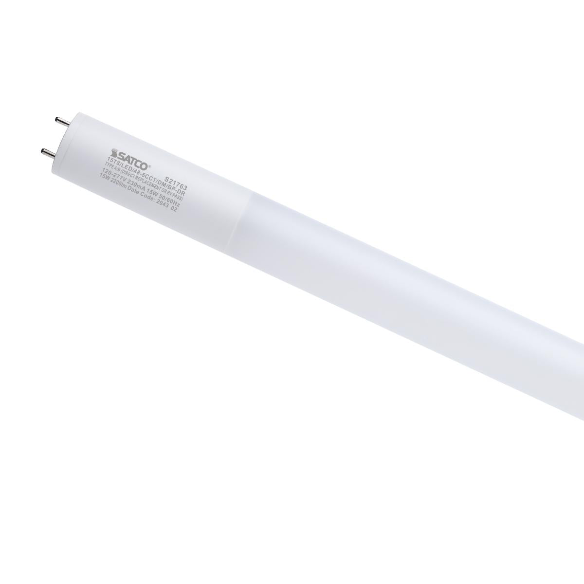 4 Foot 15 Watt T8 LED Type A/B Tube Light 3000/3500/4000/5000/6500K ...