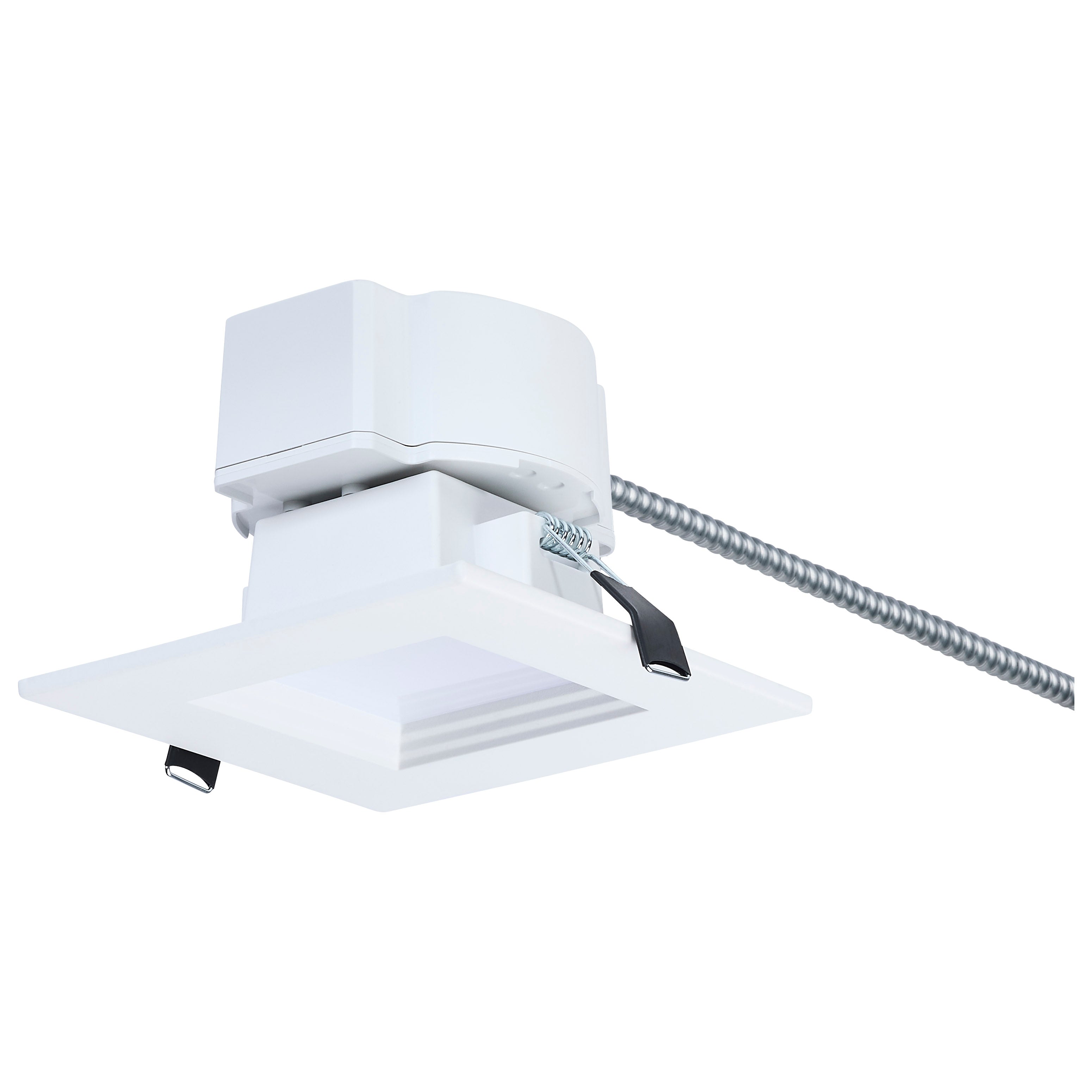 4 Inch 10.7/12/13.5 Watt Square Dual Dimming LED Commercial Downlight ...