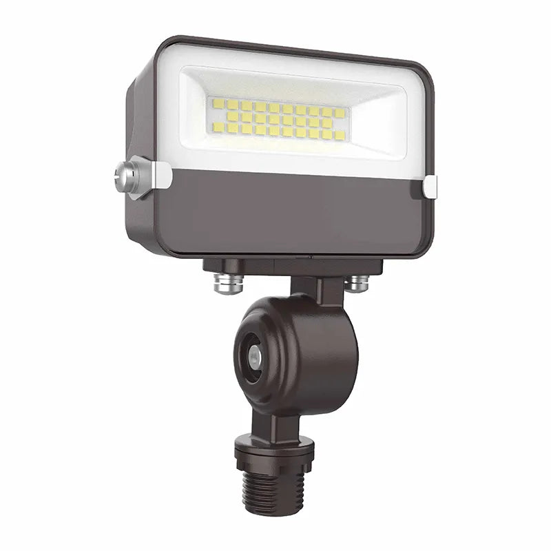 15 Watt 120V LED Compact Flood Light With Knuckle Mount – Green ...