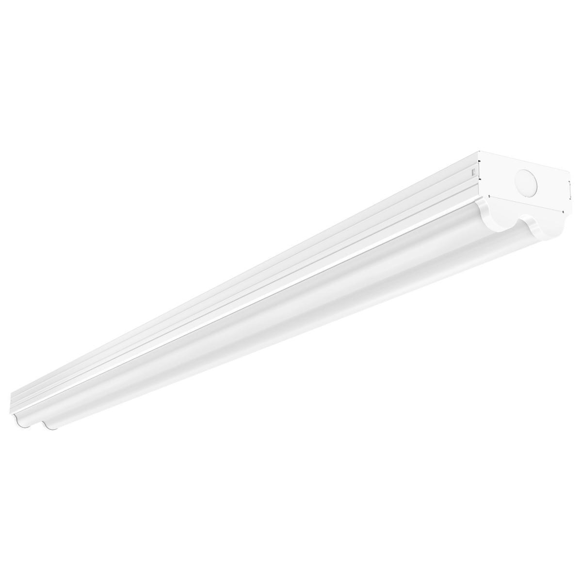 4 Foot 43 Watt LED Double Light Strip Fixture 4000K – Green Electrical ...