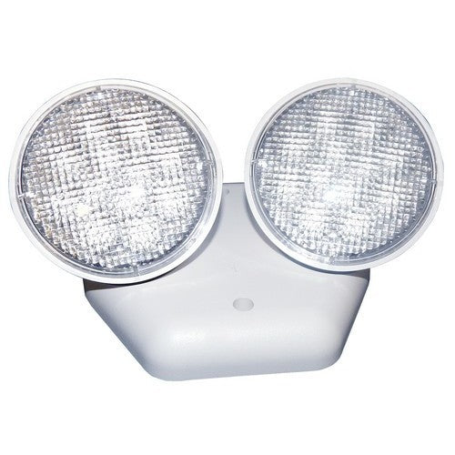 2 Head Remote LED Round Emergency Light Fixture – Green Electrical Supply