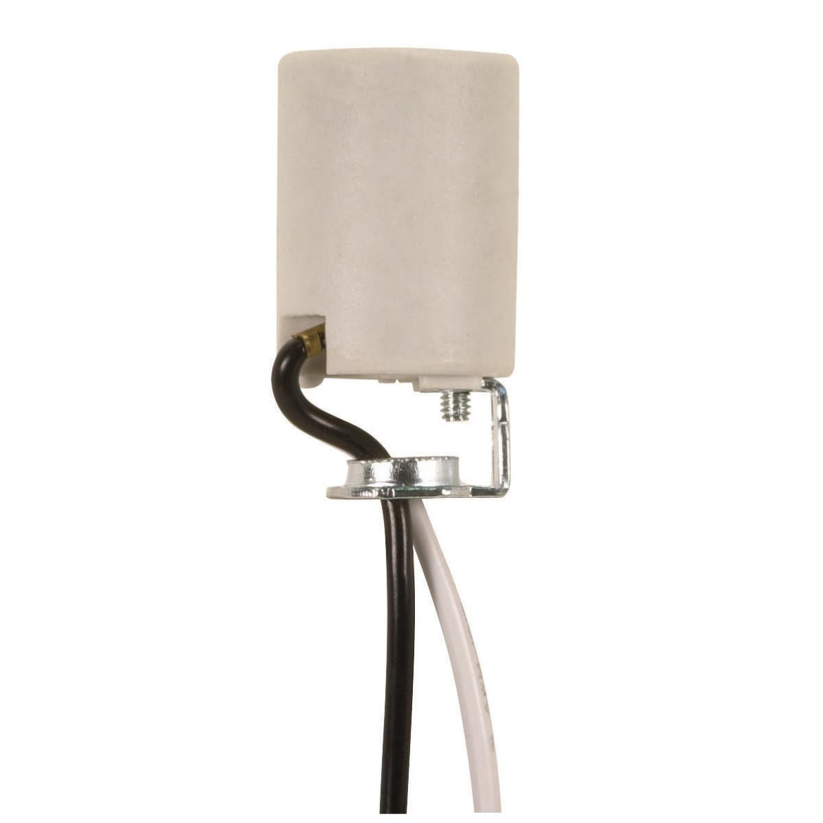 Intermediate Base White Porcelain Socket – Green Electrical Supply