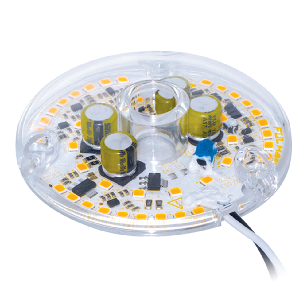 10 Watt 3 Inch Diameter 120-277V 90 CRI Circular LED Fixture Retrofit ...