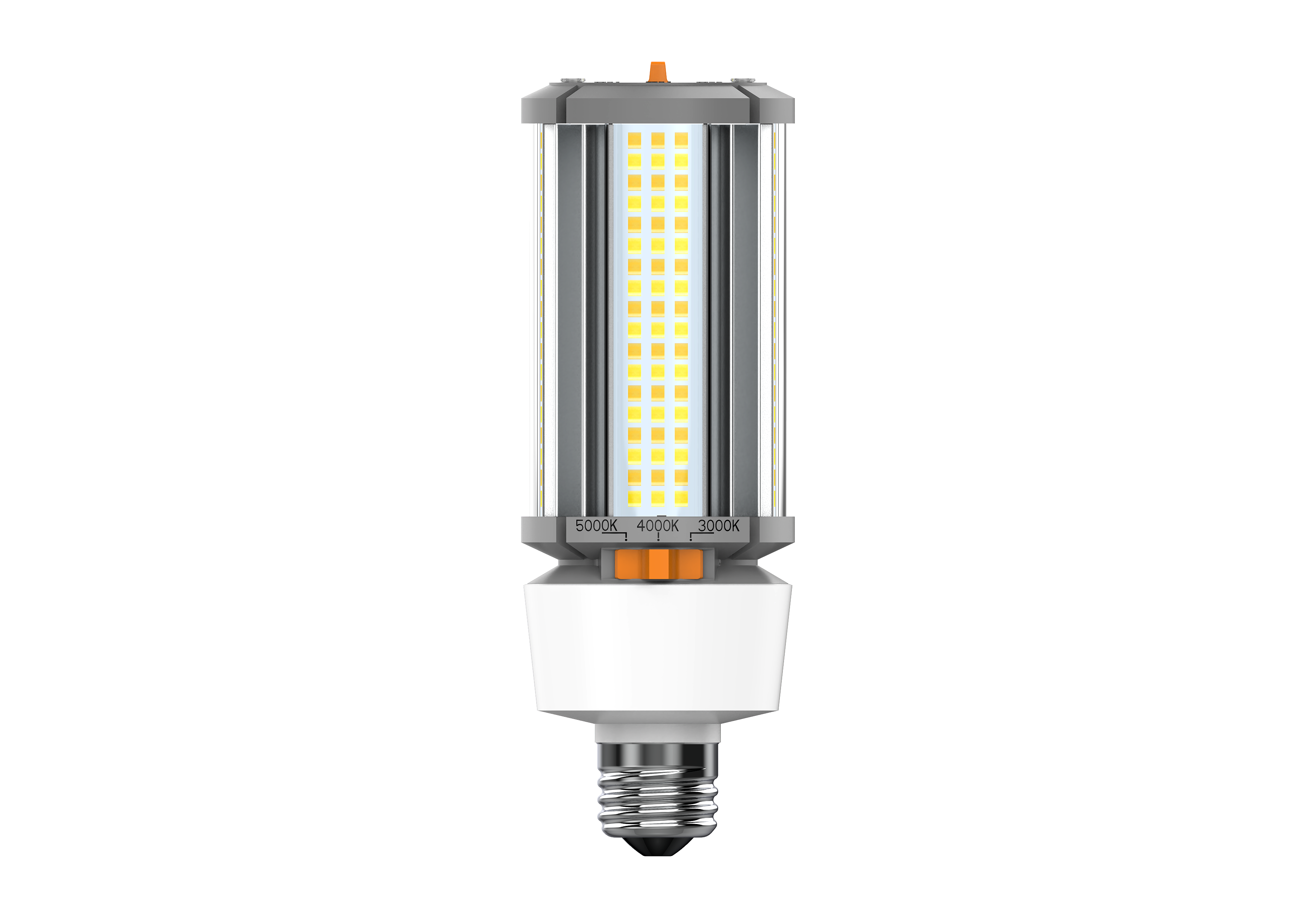 12/18/27 Watt LED Wattage and Color Selectable HID Corn Cob E26 Base 3 ...