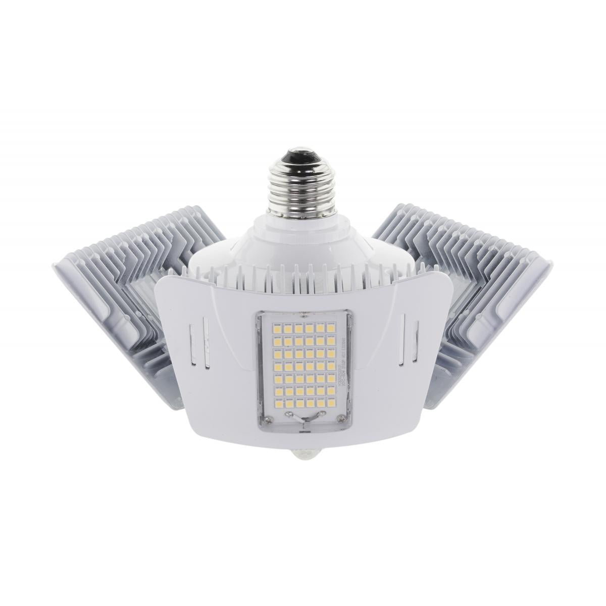 60 Watt 5880 Lumens LED Multi-Beam with Motion Sensor 100-277V Utility ...