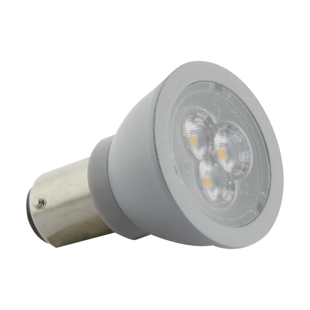 3 Watt LED BA15d Double Contact Base 12V Elevator Light Bulb – Green ...