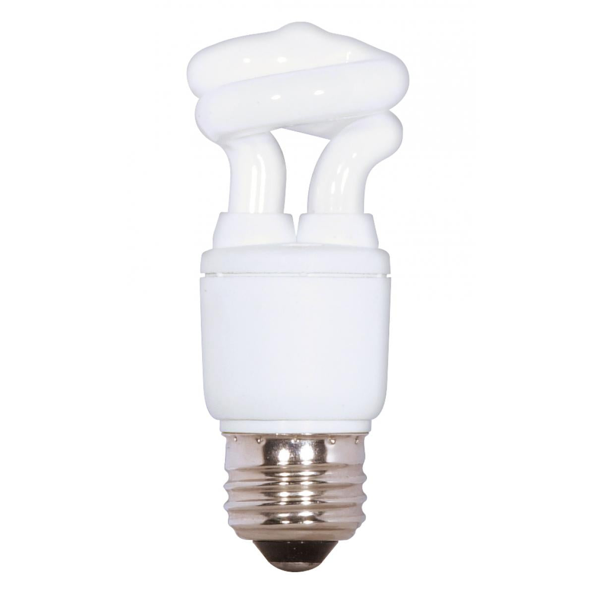 5 Watt T2 Mini Spiral Compact Fluorescent Light Bulb – Green Electrical ...